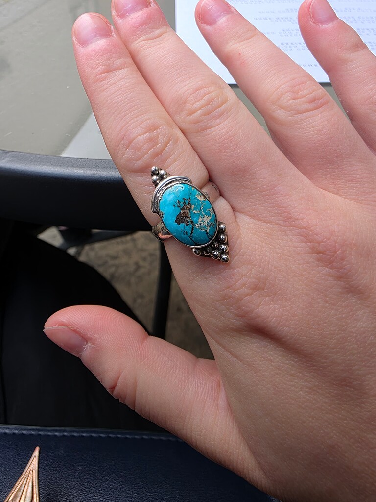 Real Iranian Turquoise or fake dyed stone? - Real vs. Fake - Turquoise ...