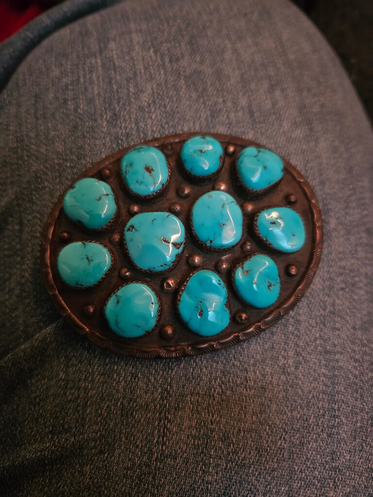 Whatcha think? Origin? Anyone hear of JJ? - Real vs. Fake - Turquoise ...