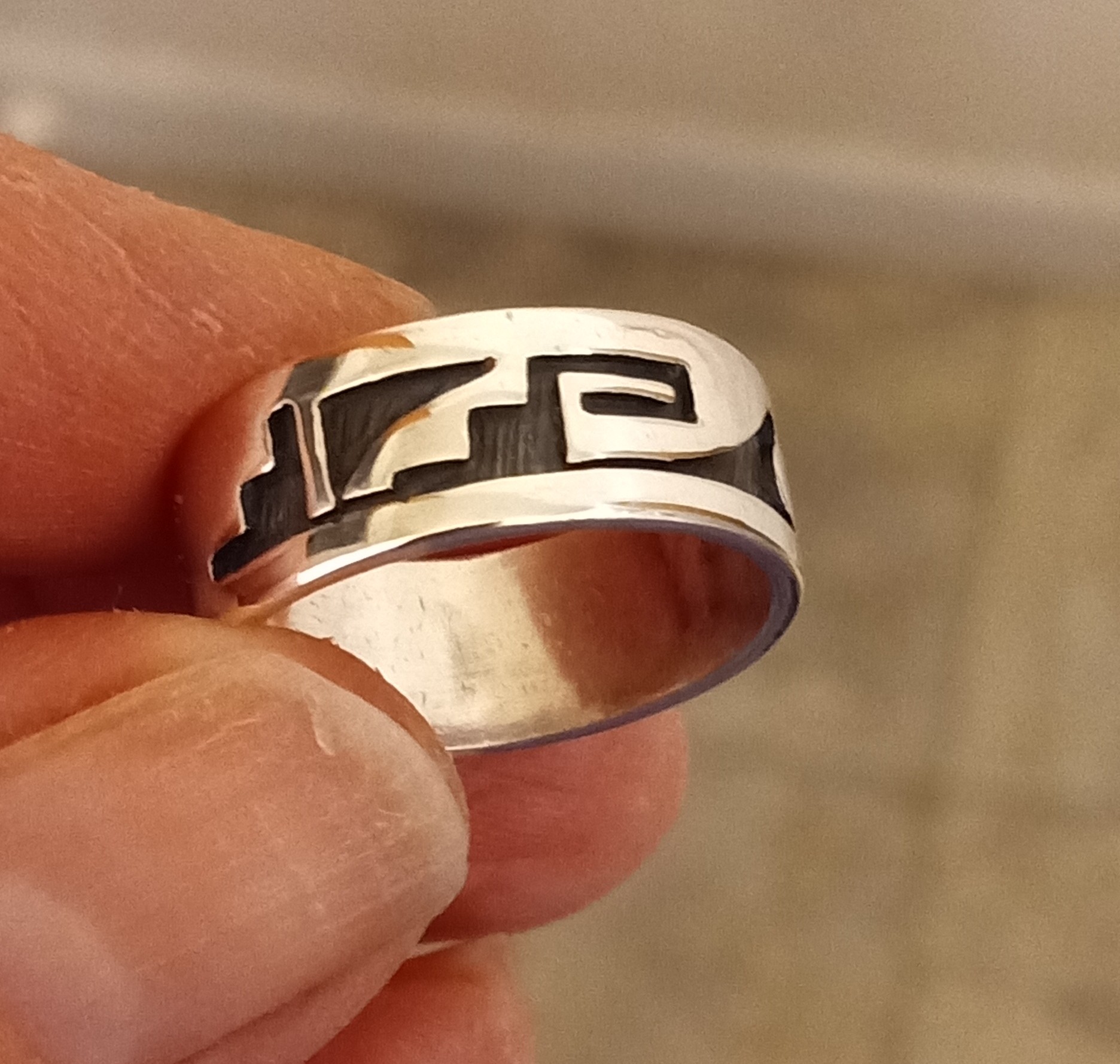 Hopi ring and a cool chain - Show & Tell - Turquoise People