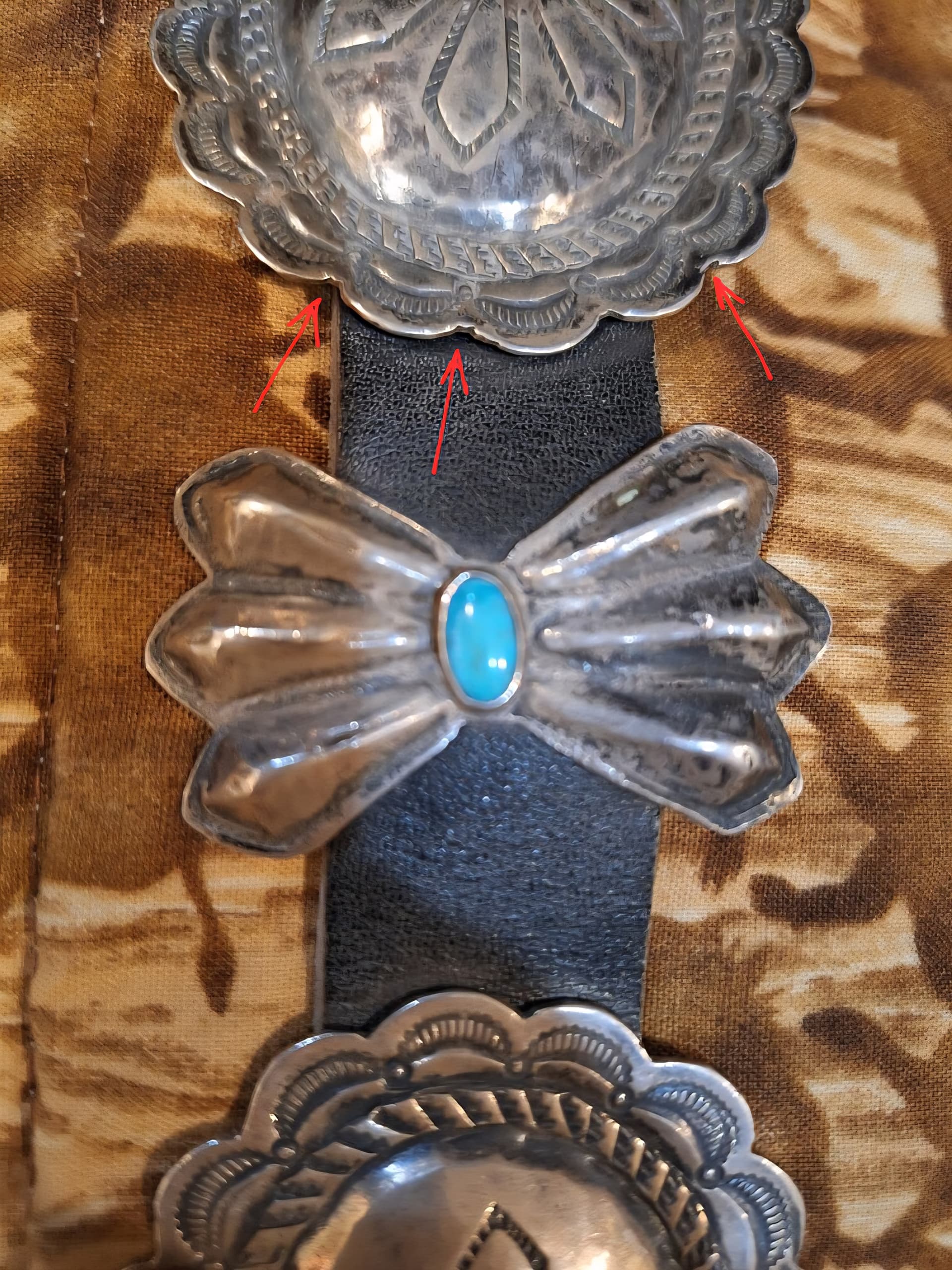 Concho belt curiosty - Identifying & Discovering - Turquoise People