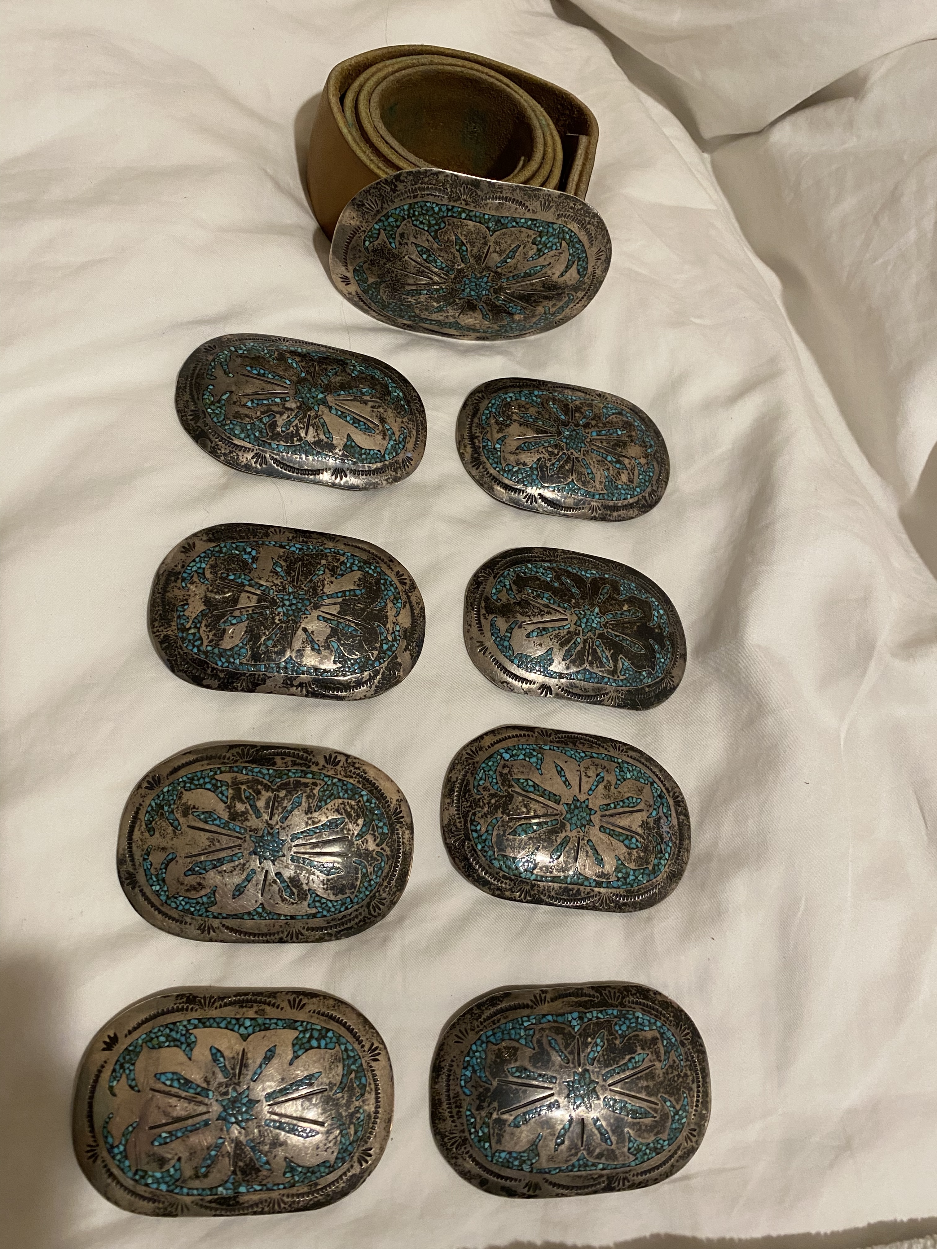Researching the Origins and Artisan of Concho belt - Identifying ...