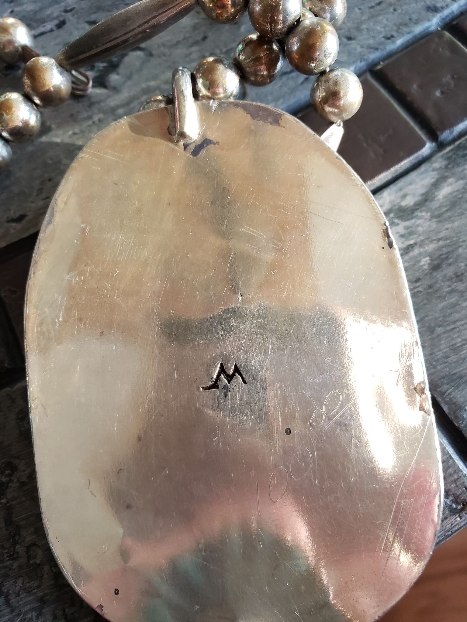 Help Identifying Hallmark on Shadowbox Pendant - Identifying ...